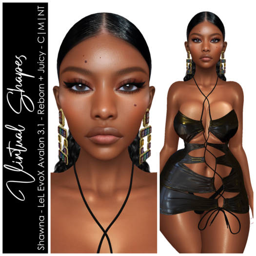 Second Life Marketplace - VIRTUAL SHAPES - Shawna Shape - Avalon 3.1